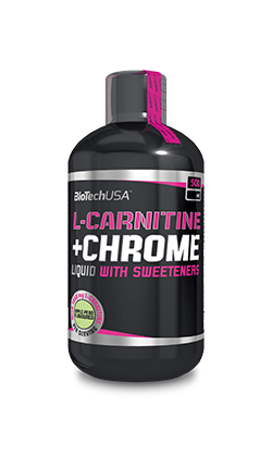 Biotech Liquid L-Carnitine + Chrome 500ml - Ambiactive