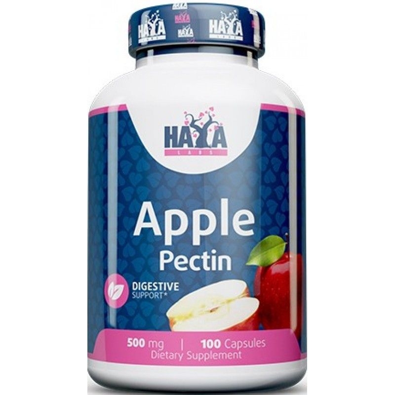 Haya Labs Apple Pectin (Obuolių pektinas) 100 kaps. - Ambiactive