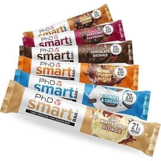 PhD Smart Bar 64 g. birthday cake skonis - Ambiactive