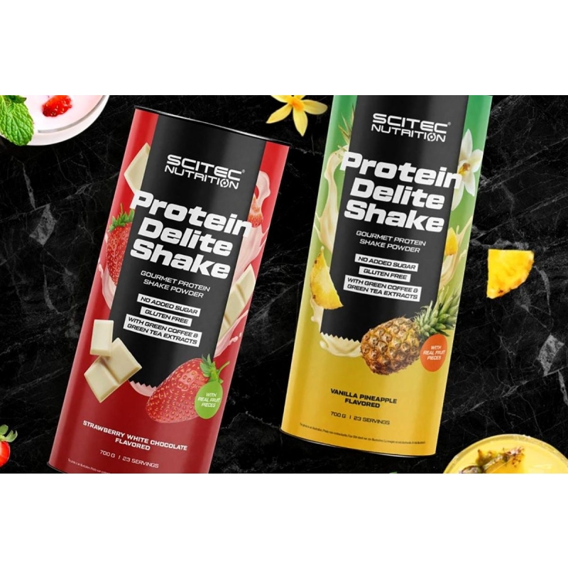 Scitec Protein Delite Shake 700 g. strawberry white chocolate skonis ...