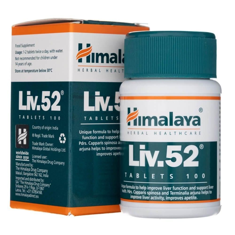 Himalaya Liv. 52 (kepenų veiklai) 100 tabl. - Ambiactive