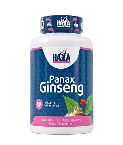 Haya Labs Panax Ginseng (ženšenis) 100 kaps. - Ambiactive