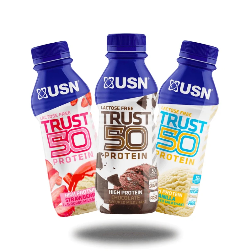 USN Trust 50 Bottled Protein 500 ml. chocolate skonis - Ambiactive