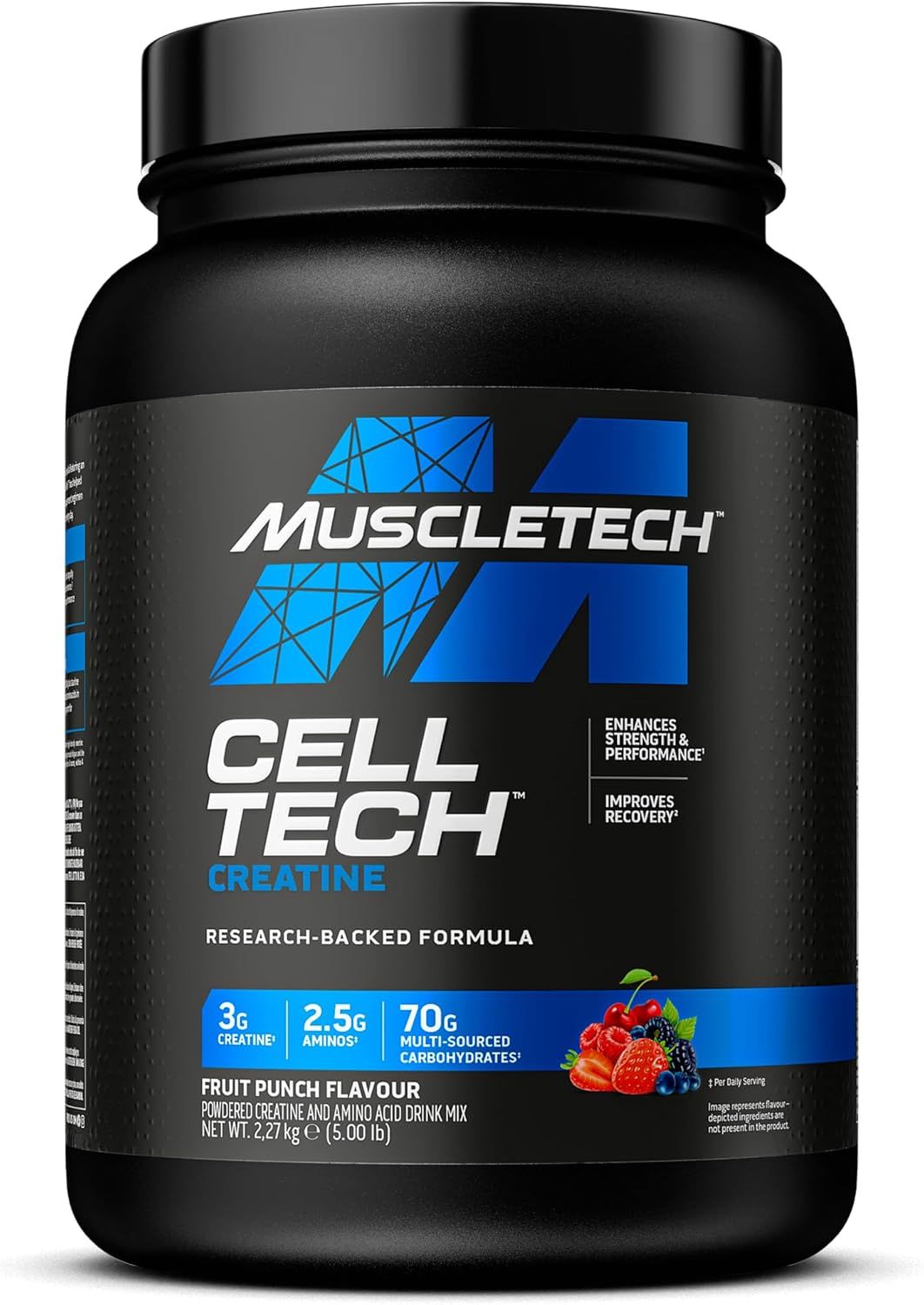 MuscleTech Cell-Tech Creatine 2270 g.Galioja iki 2025-06-30 fruit ...