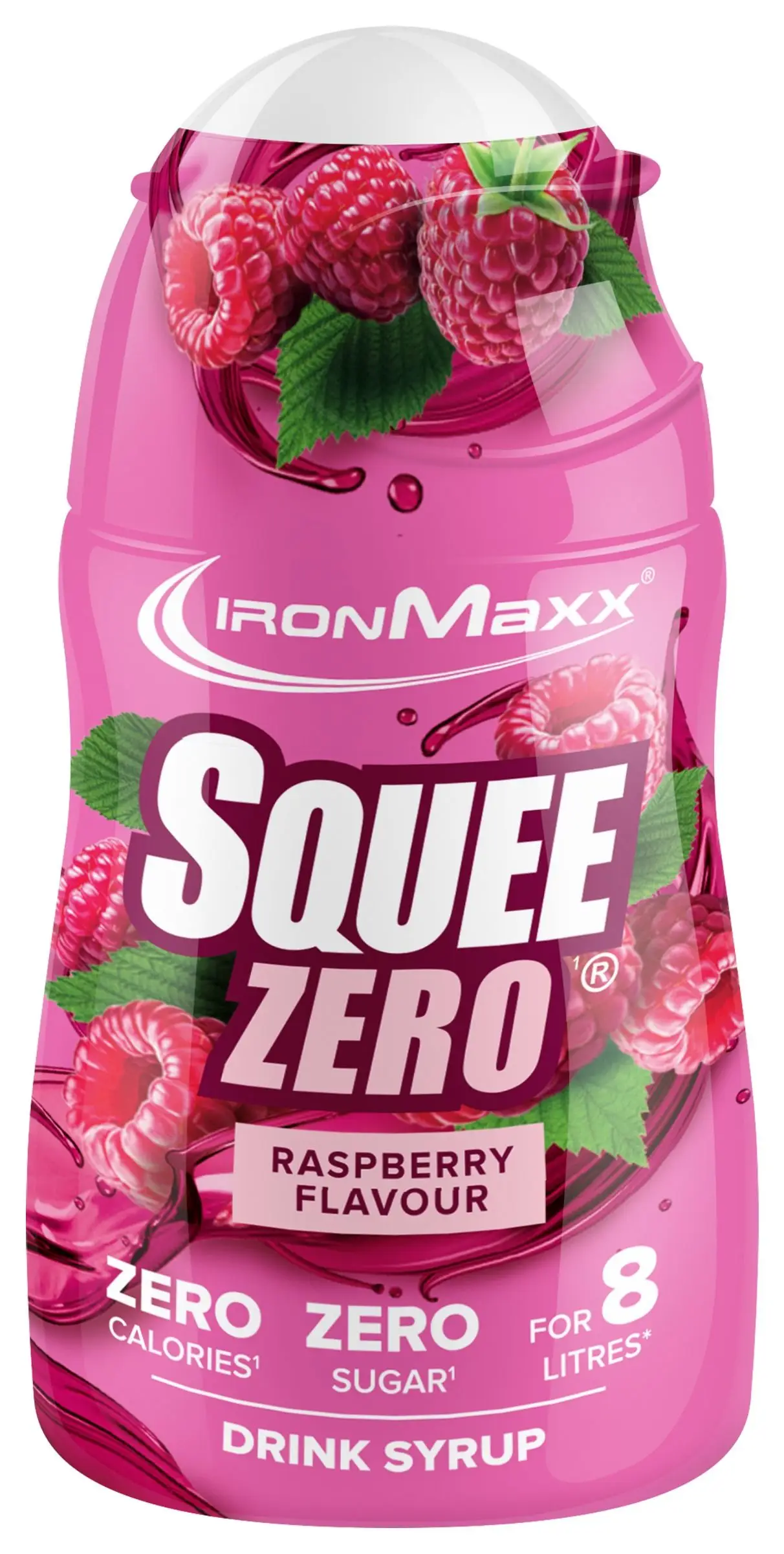 IronMaxx Squee Zero 65 ml. (sirupas gėrimams) apple-cranberry skonis ...