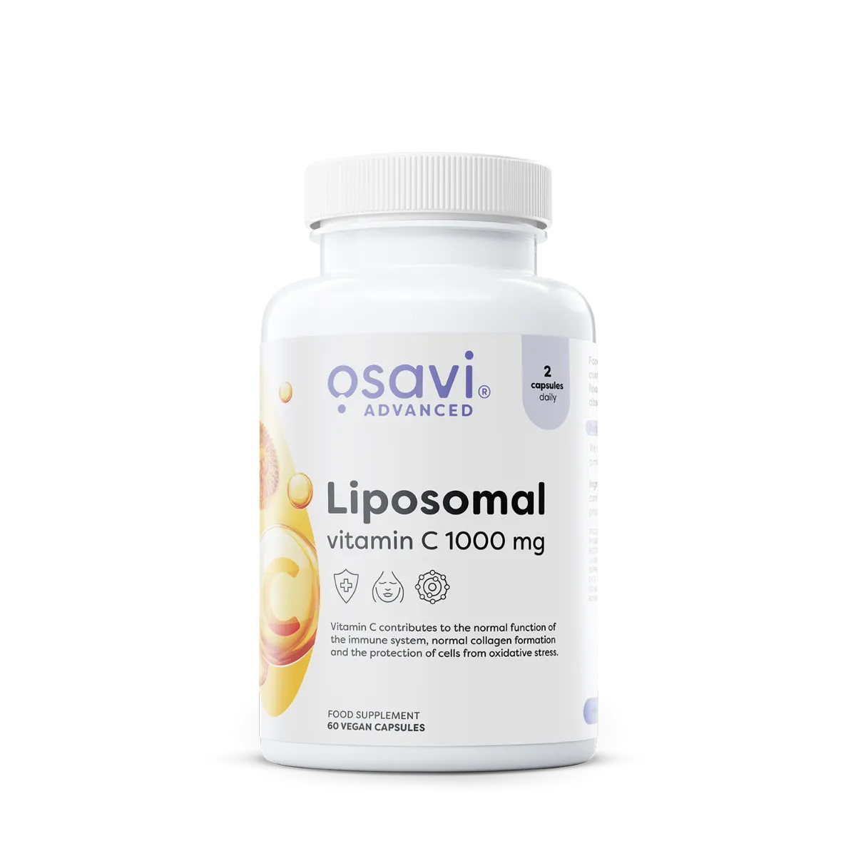 Osavi Liposomal Vitamin C 60 kaps. (liposominis vitaminas c) - Ambiactive