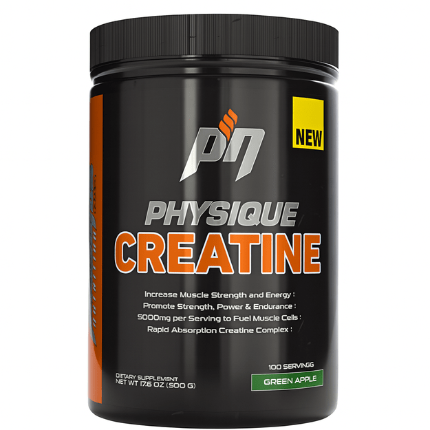 Physique Nutrition Creatine Monohydrate 500 g. green apple skonis ...